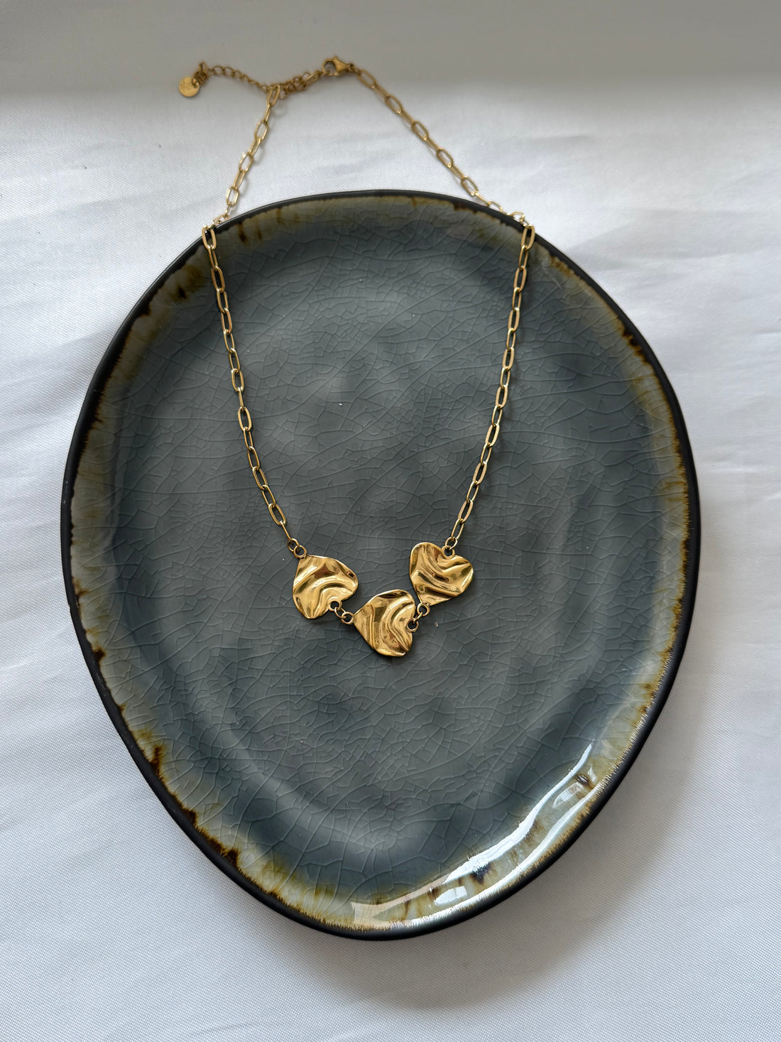 ‘LOVED’ ketting - goud/zilver – Laukisieraden
